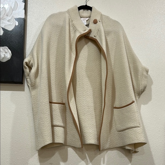 LC Lauren Conrad | Jackets & Coats | Lc Lauren Conrad Cream Cape With ...